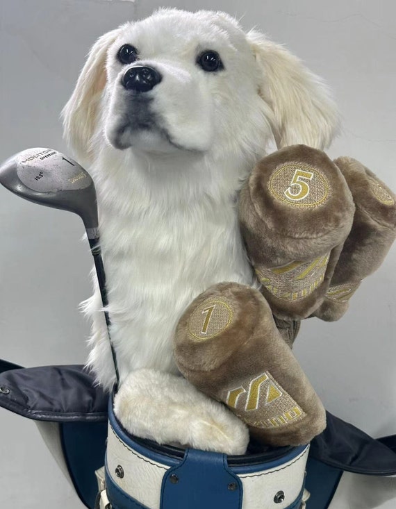Custom Stuffed Animals Golf Club Cover Your Dogs or Cats. Fit the Driver and 3 Woods. Personalized Pet Golf Club Cover. Plush Golf Cover Etsy Canada