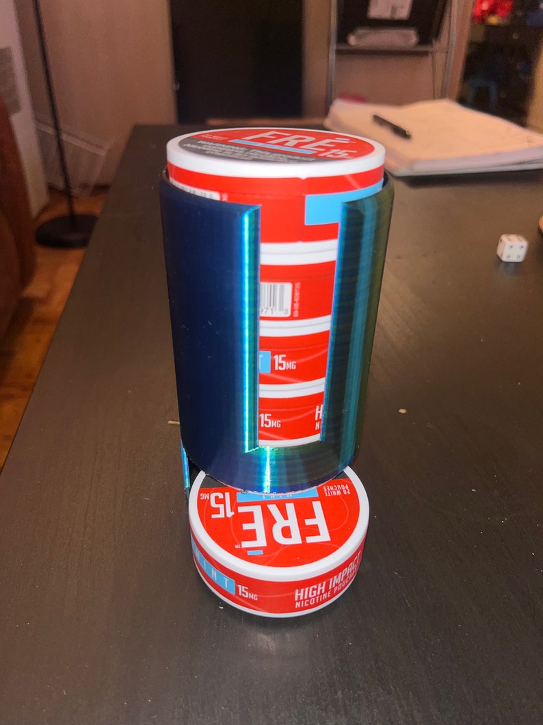 Zyn Log Holder (zyn, Pouches, Snus Stand Display) Customizable - Etsy