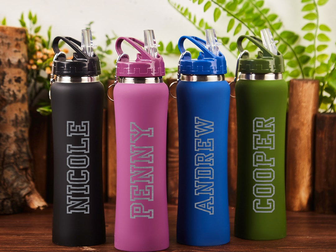 Water Bottle With Namepersonalized Water Bottlecustom Sport - Etsy