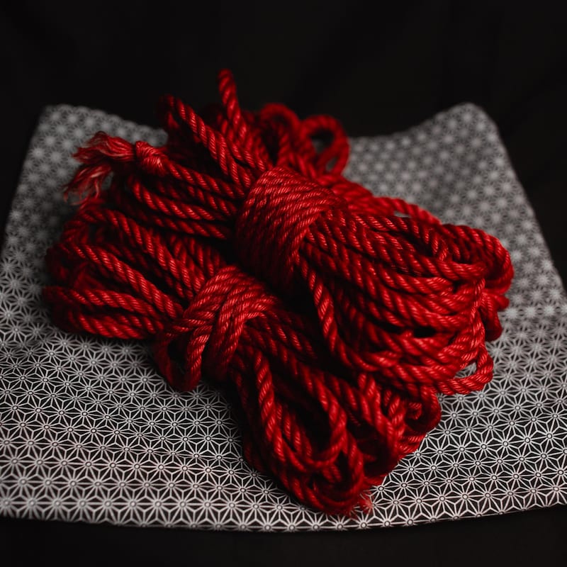 Jute Red Rope - Etsy