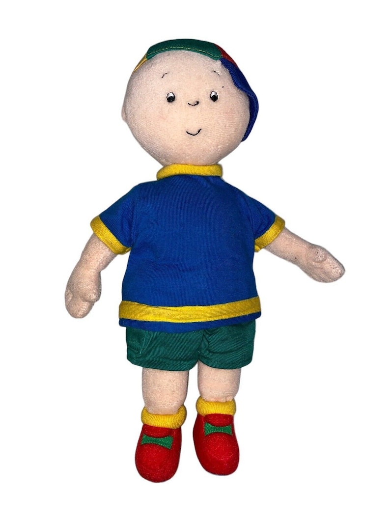Caillou 10 Plush Doll 2001 PBS Kids Cinar Corp Vintage - Etsy