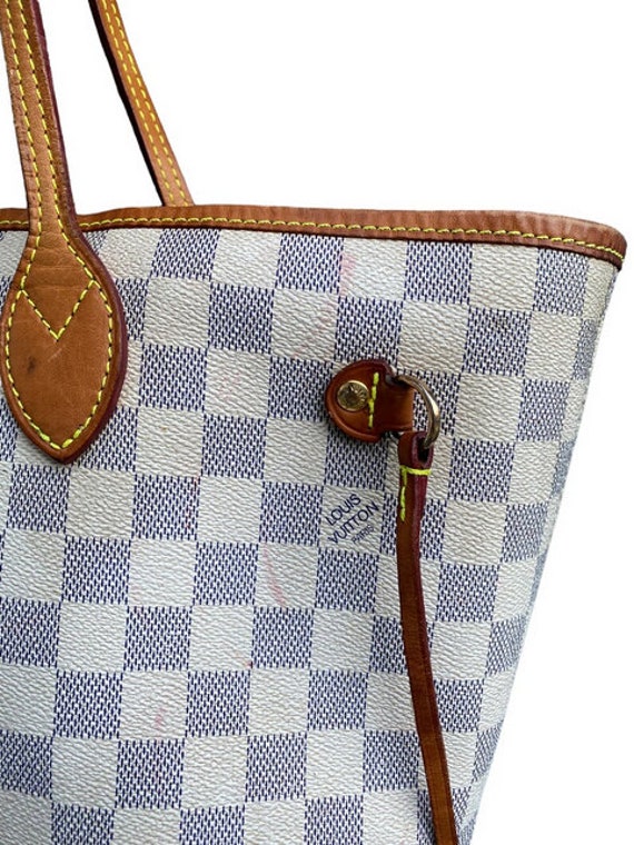 Louis Vuitton Neverfull Azur MM Damier - Gem