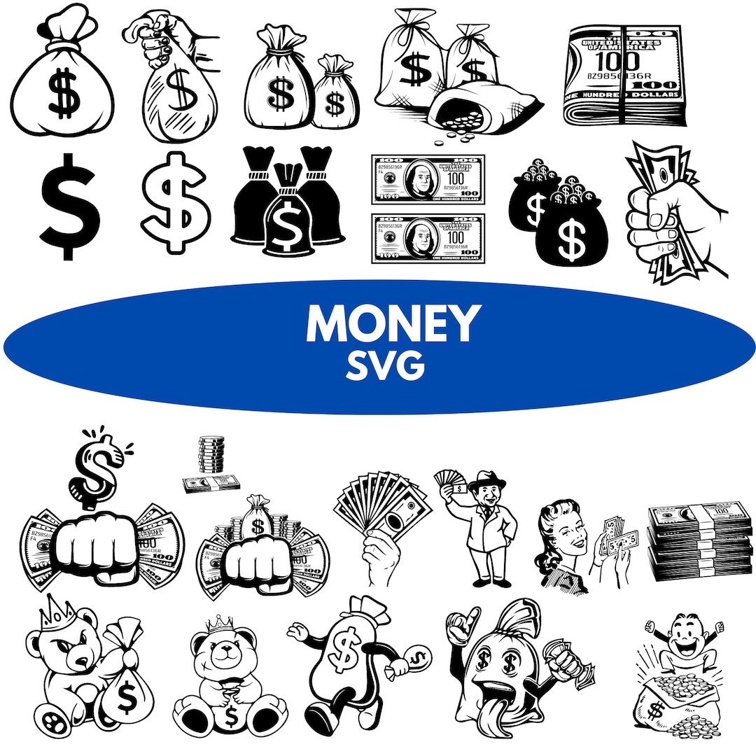 Money Svg, Money Png, Money Background, Bitcoin Svg, Wallet Svg, Money ...