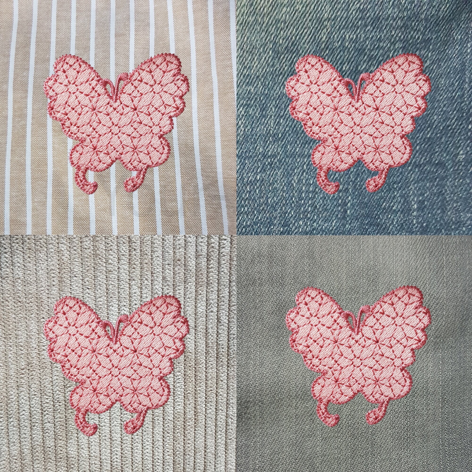 Mini Butterfly Butterfly Embroidery, Digital File for Embroidery ...