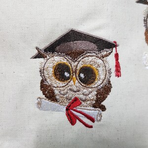 Graduation Owl Design - Congratulations Digital File for Embroidery ...