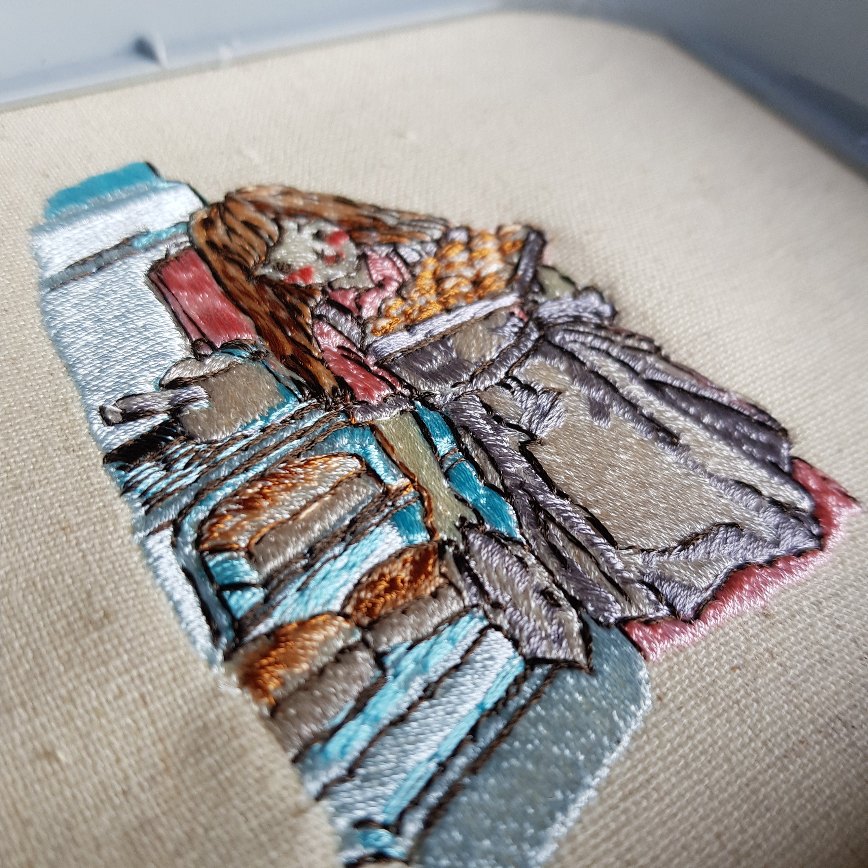 Girl and Baking Embroidery Design - Bakery Embroidery No.02 -digital ...