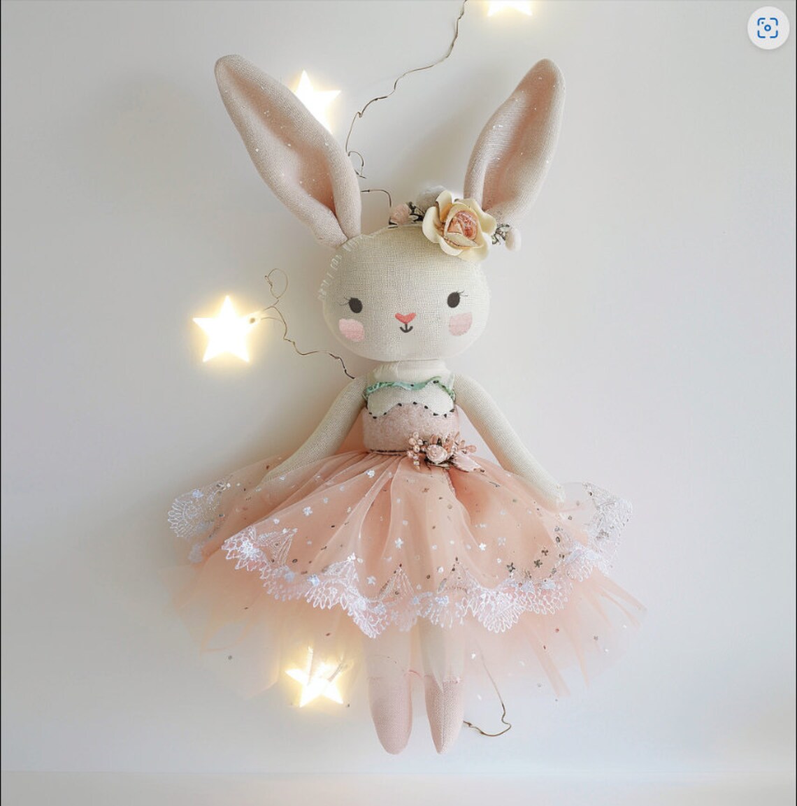 Cute Doll Face Rabbit Face Embroidery digital File SET 4 for Embroidery ...