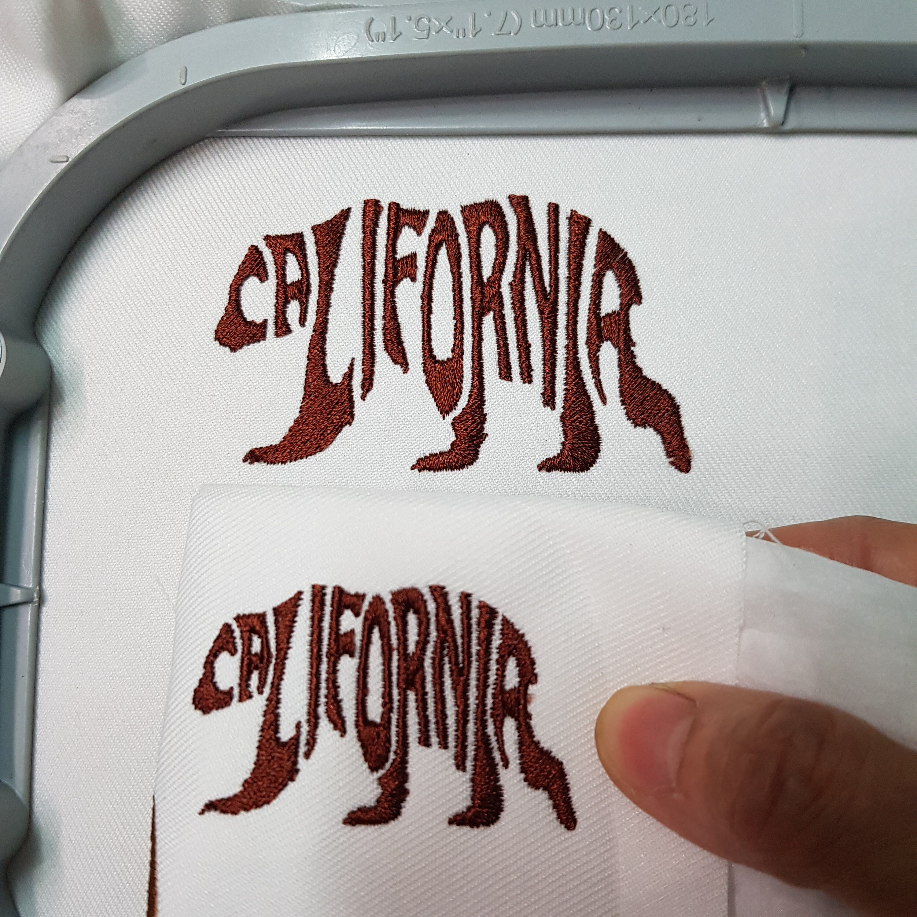 California Embroidery Design Bear Symbol State digital File for ...