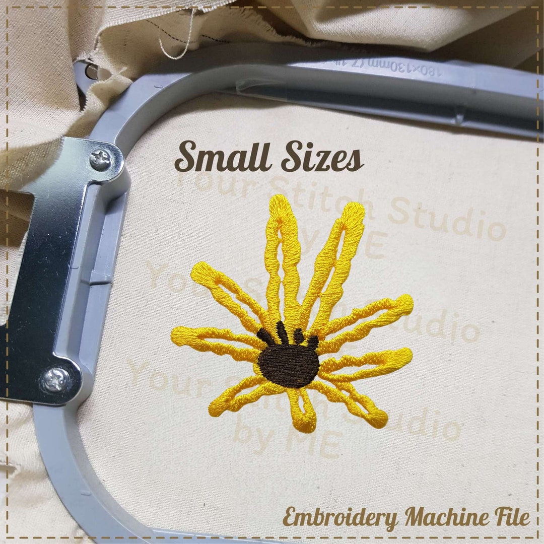 BOHO Flower Embroidery Design - Single Flower Embroidery Digital File ...