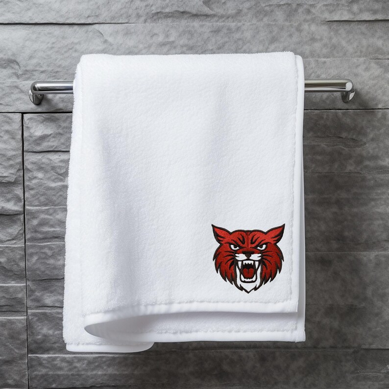 Wildcat Set Outline Embroidery Design - Mascot School, Embroidery ...