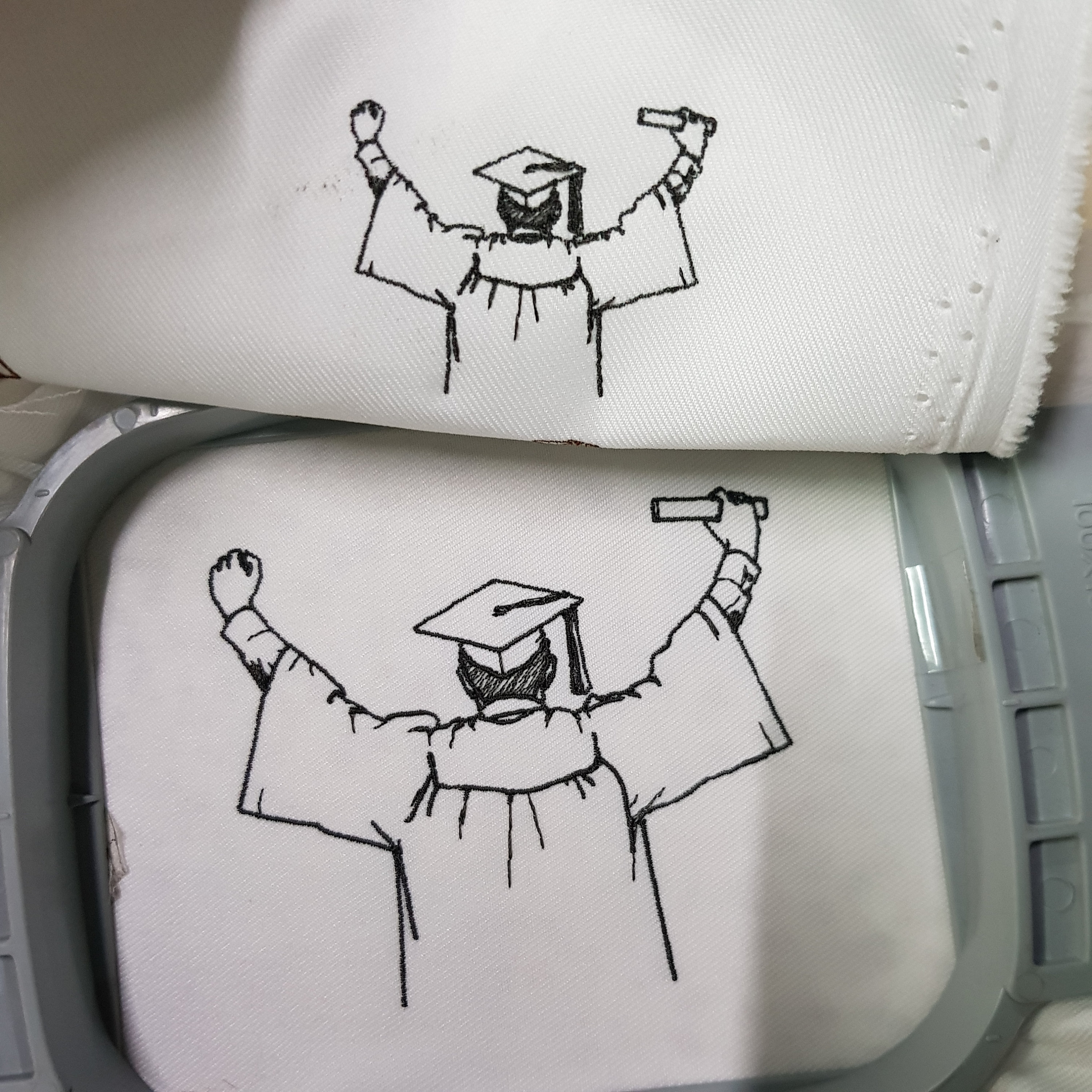 Graduation Embroidery Design Congratulations Man Digital File for ...