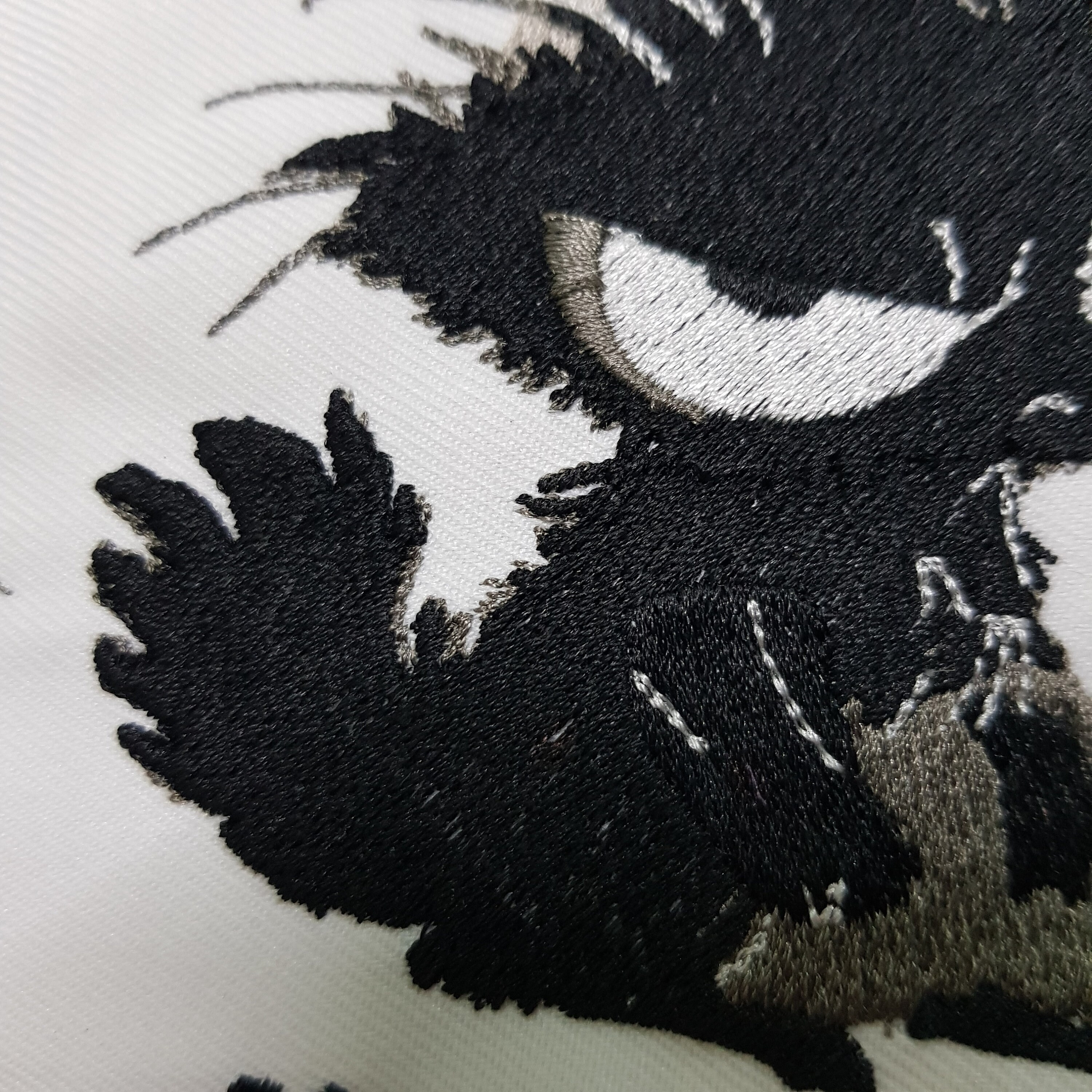 Angry Cat Embroidery Design-funny Cat Embroidery Design-digital File ...