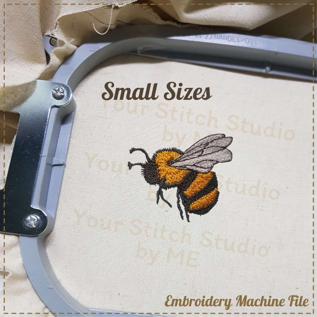 Bee Embroidery Design- Bumble Bee, Embroidery Digital File for ...