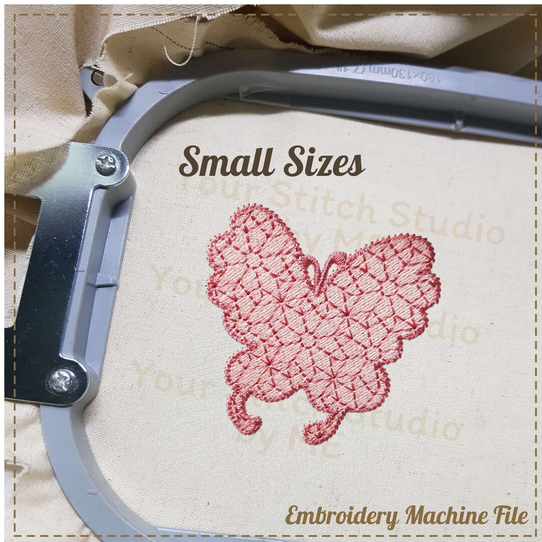 Mini Butterfly- Butterfly Embroidery, Digital File for Embroidery ...