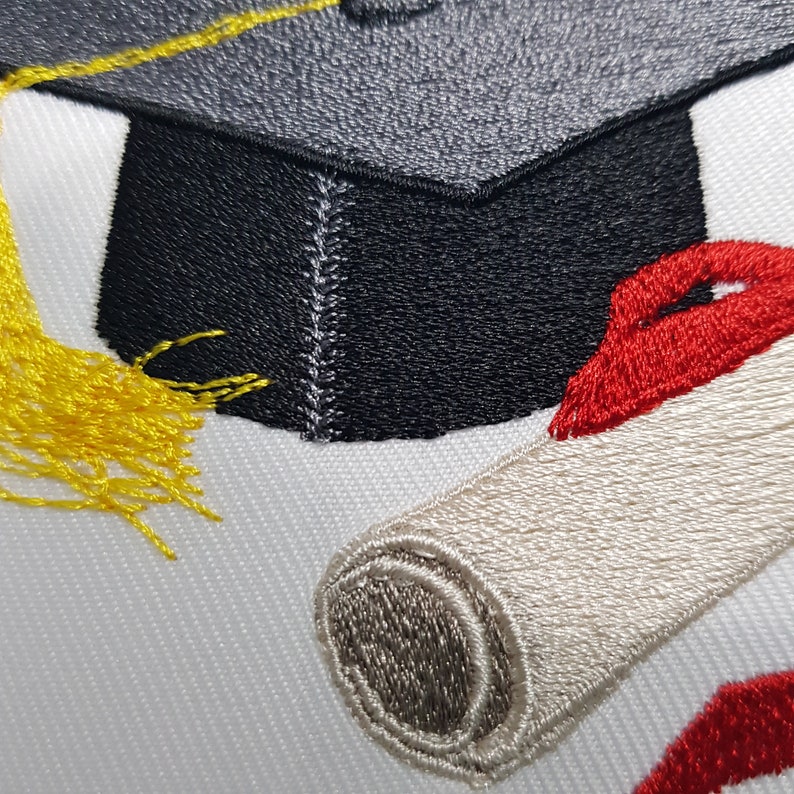 Graduation Embroidery Design - Congratulations Digital File No.02 for ...