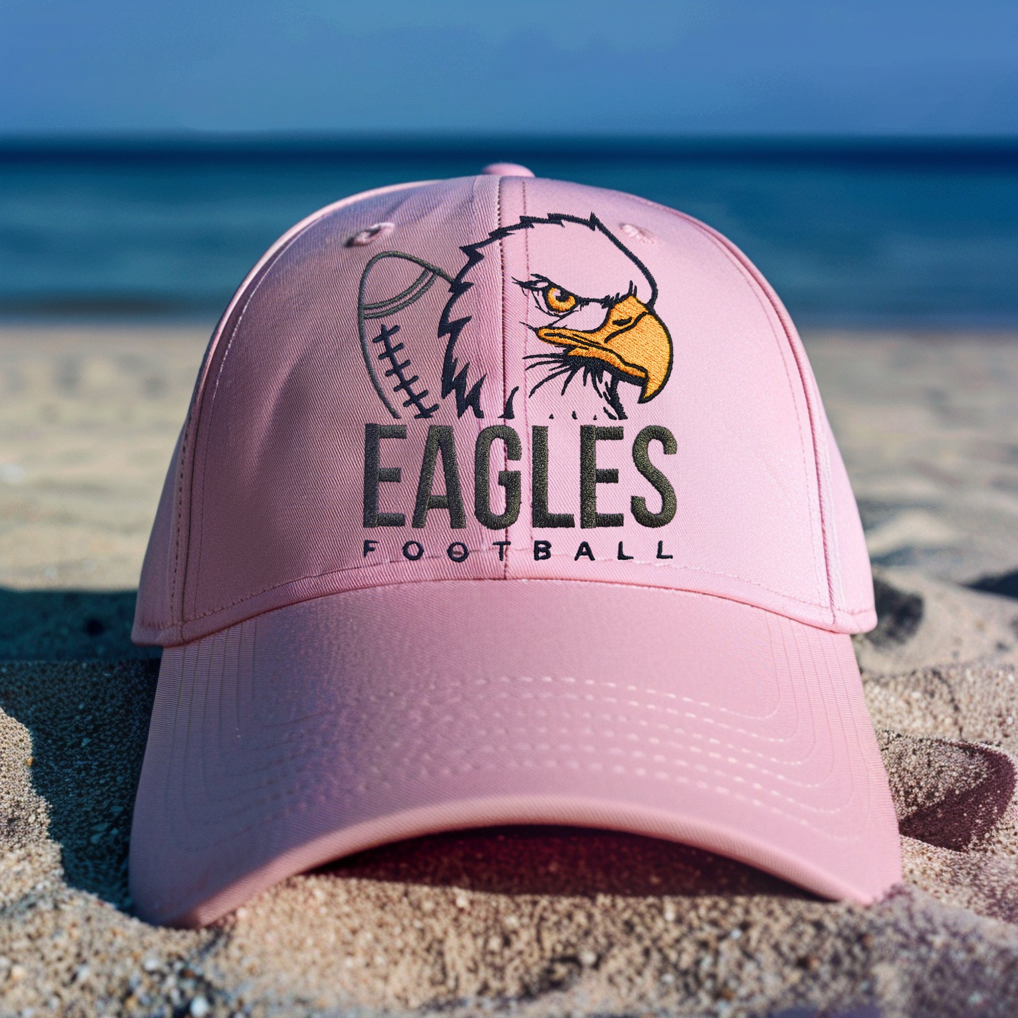 Eagles Football Team Embroidery Design Digital File for Embroidery ...