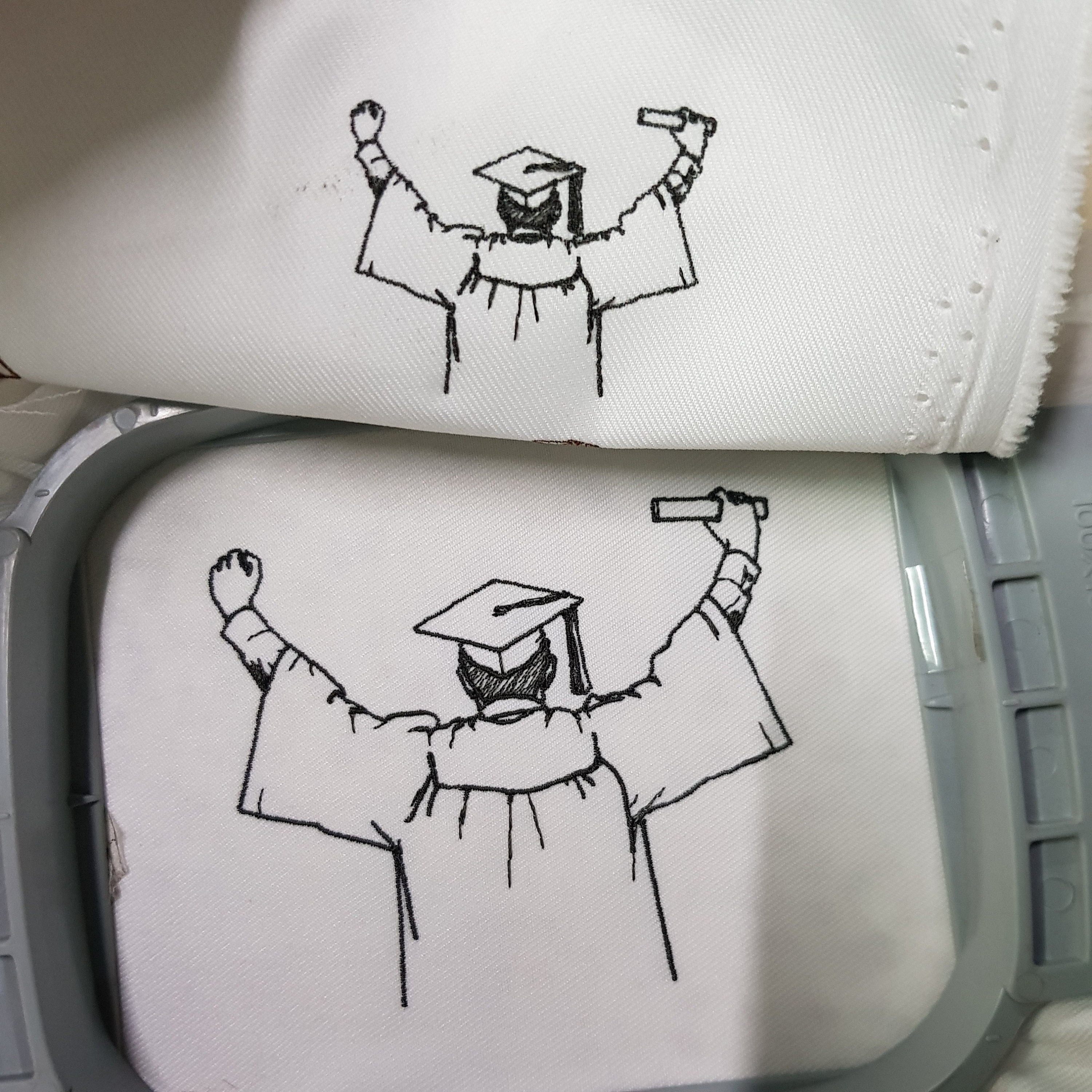 Graduation Embroidery Design Congratulations Man Digital File for ...