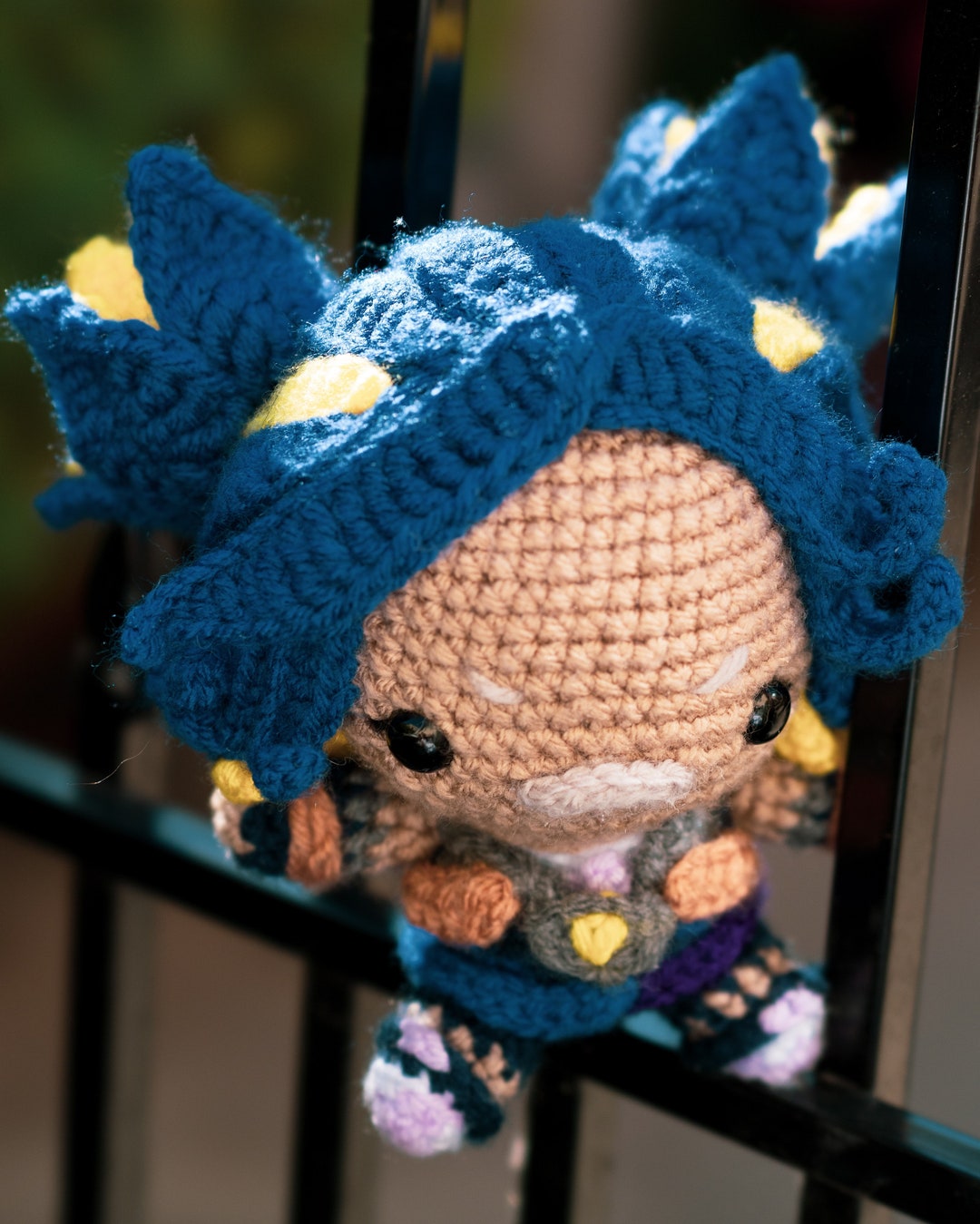Cute Neon Crochet Plushie made to Order - Etsy
