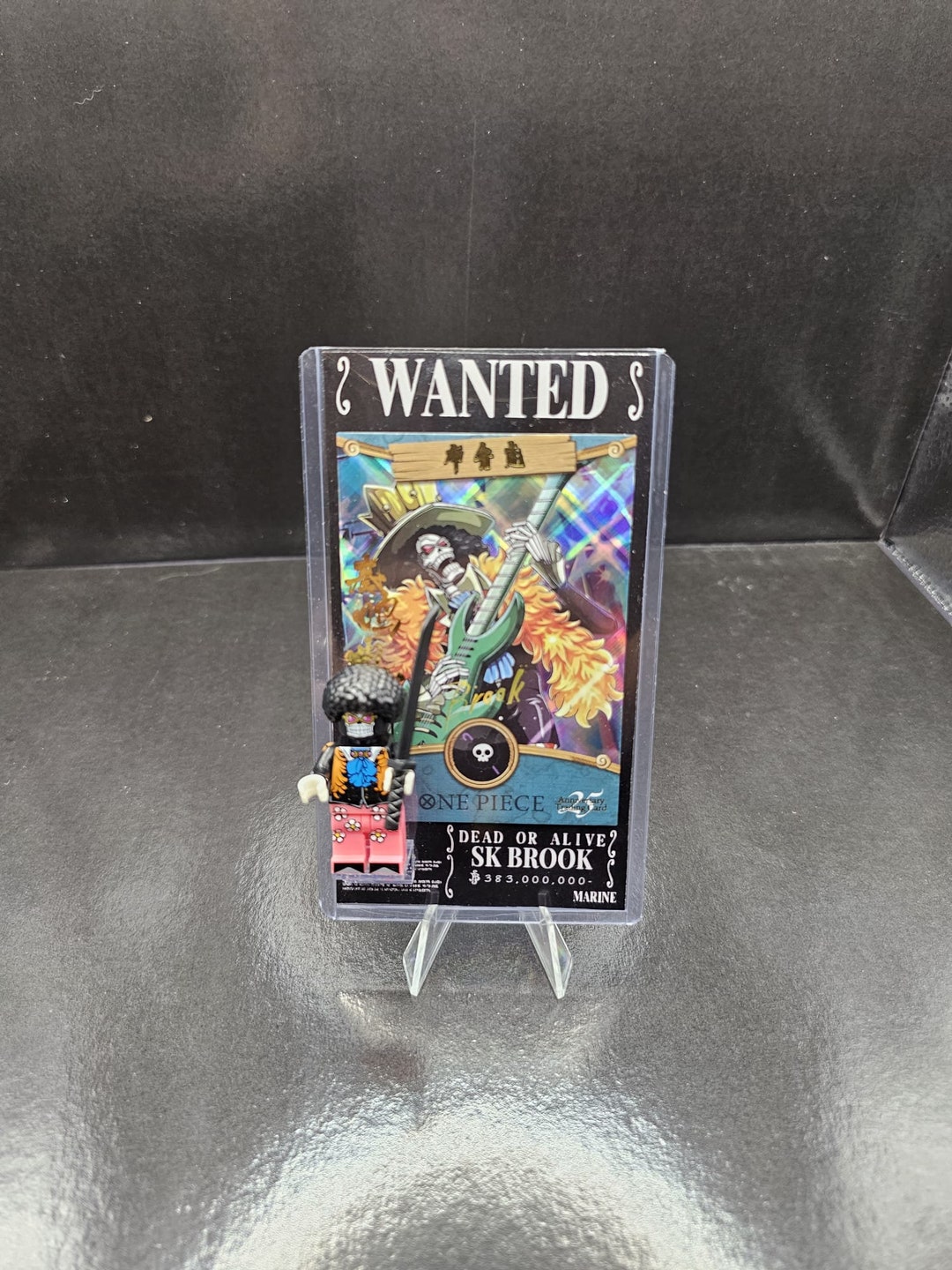 One Piece Brook Minifigure Display - Etsy