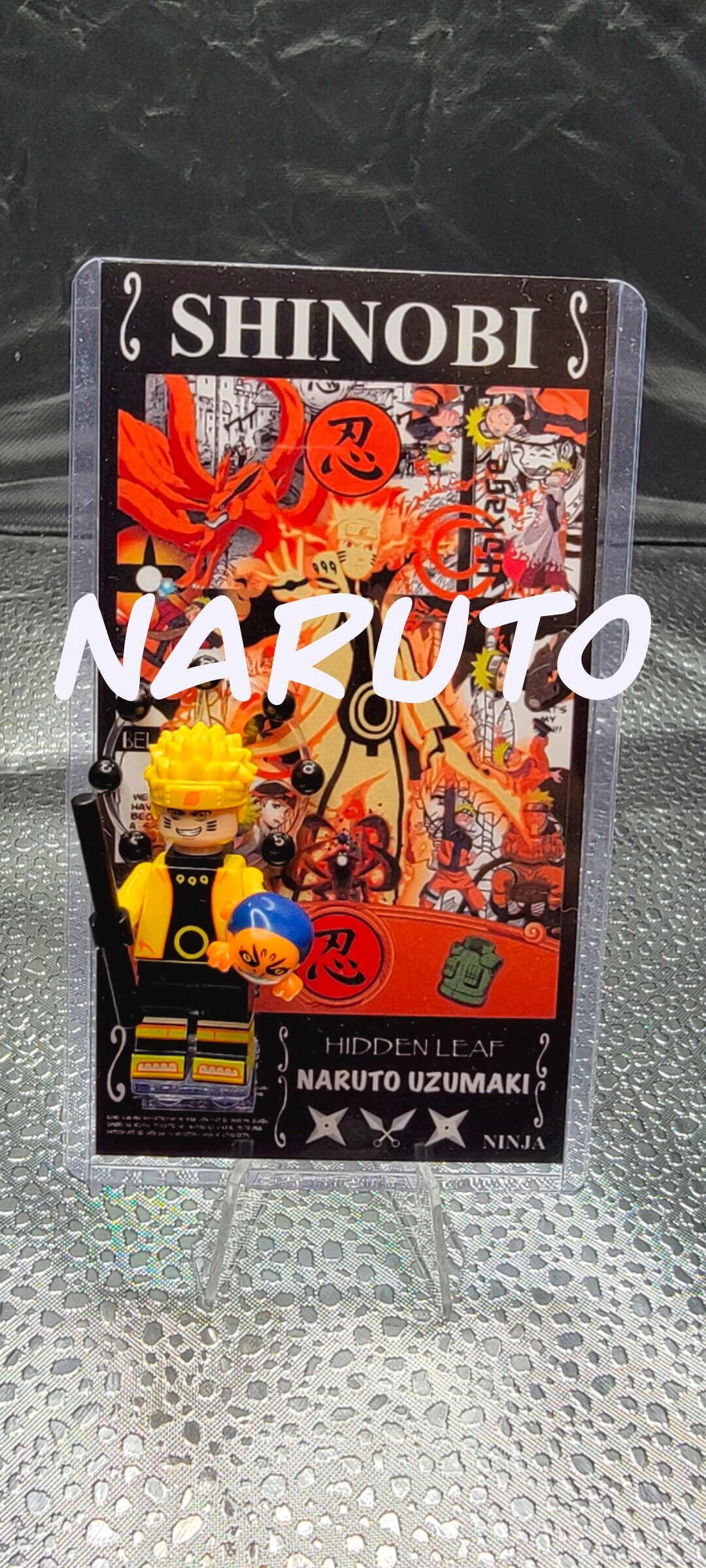 Minifigure Display Shinobi Ninja - Etsy