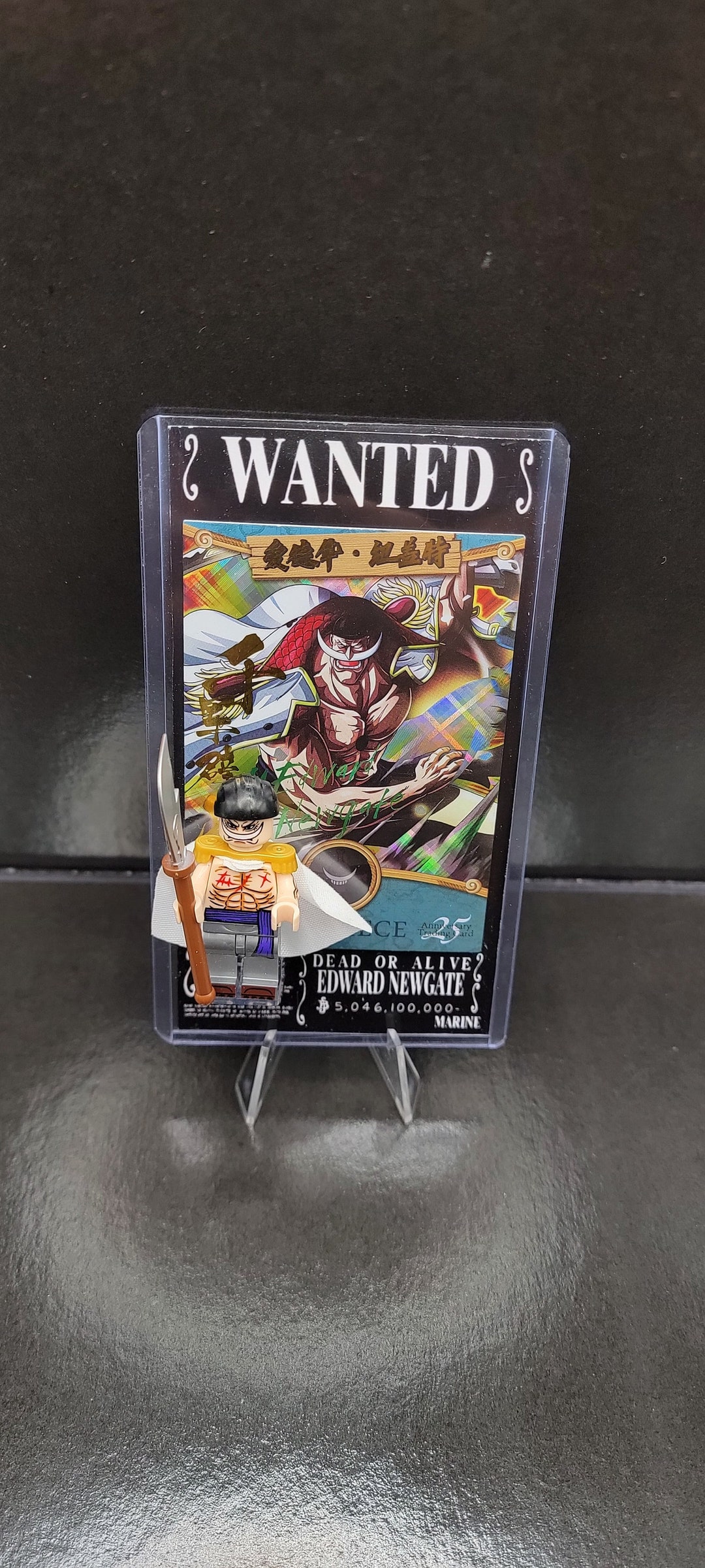 Whitebeard Minifigure Display - Etsy