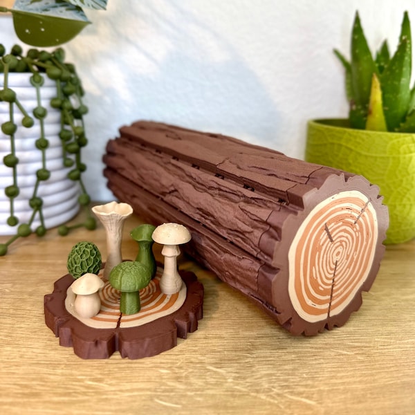 3d Printed Forest Chess Set - Etsy