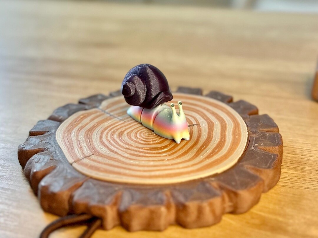 Articulated Snail Snail Fidget Toy Rainbow Galaxy Snail Toy Mini Fidget ...