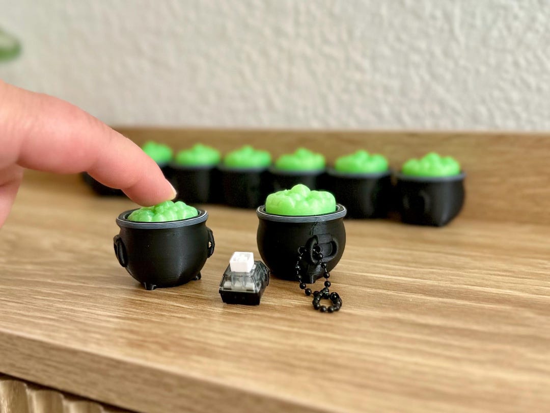 Clicky Cauldron Fidget Toy: Spooky Halloween Sensory Keychain - Etsy
