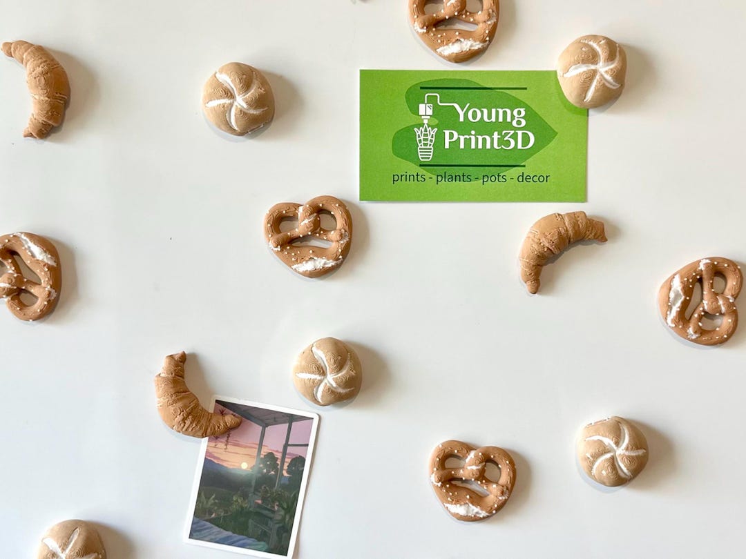 Mini Pastry Fridge Magnets | Tiny Bakery Inspired Magnets | Magnet Set ...