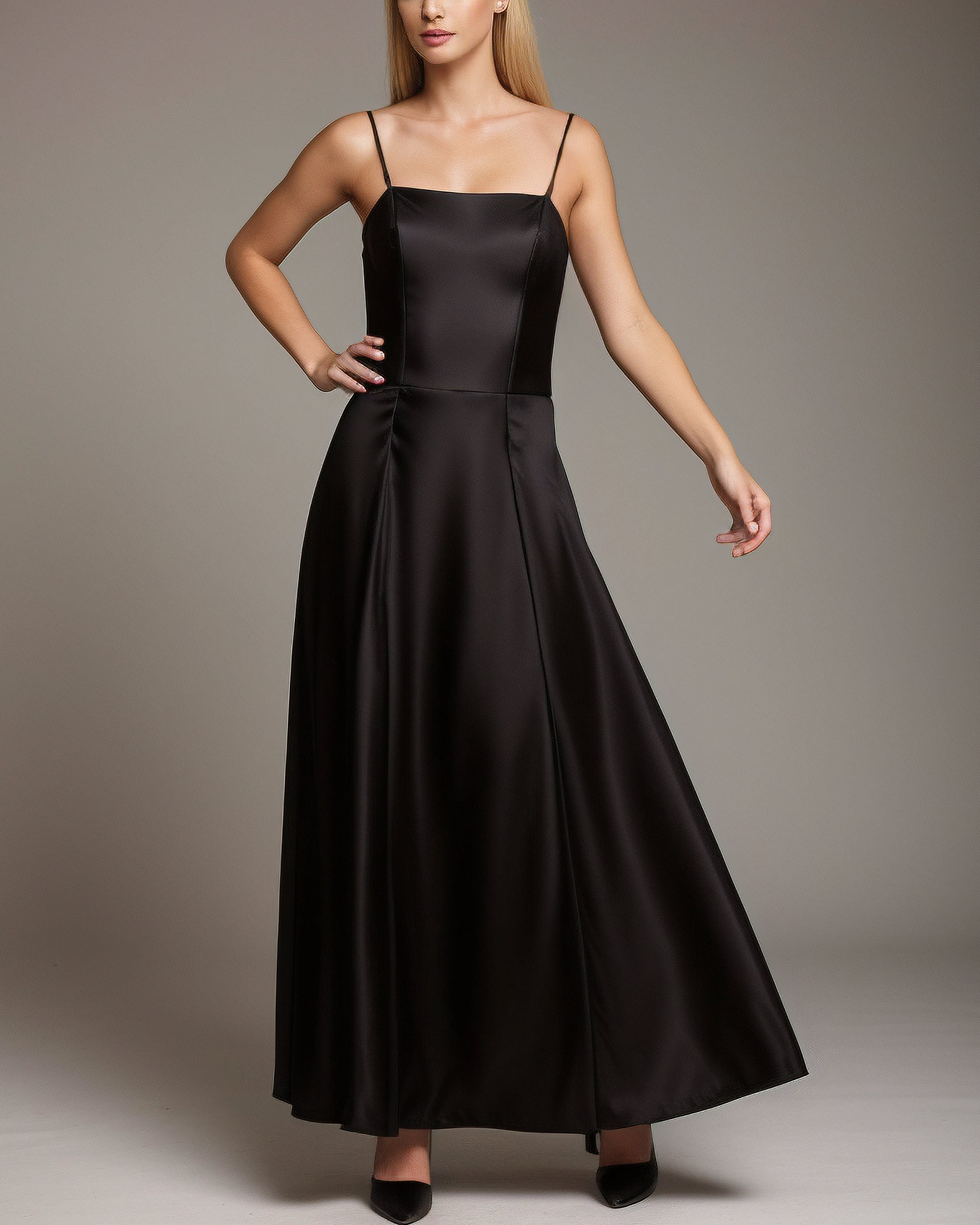 Elegant Slit Dress Pattern PDF Sewing Tutorial for a Prom Evening Gown ...