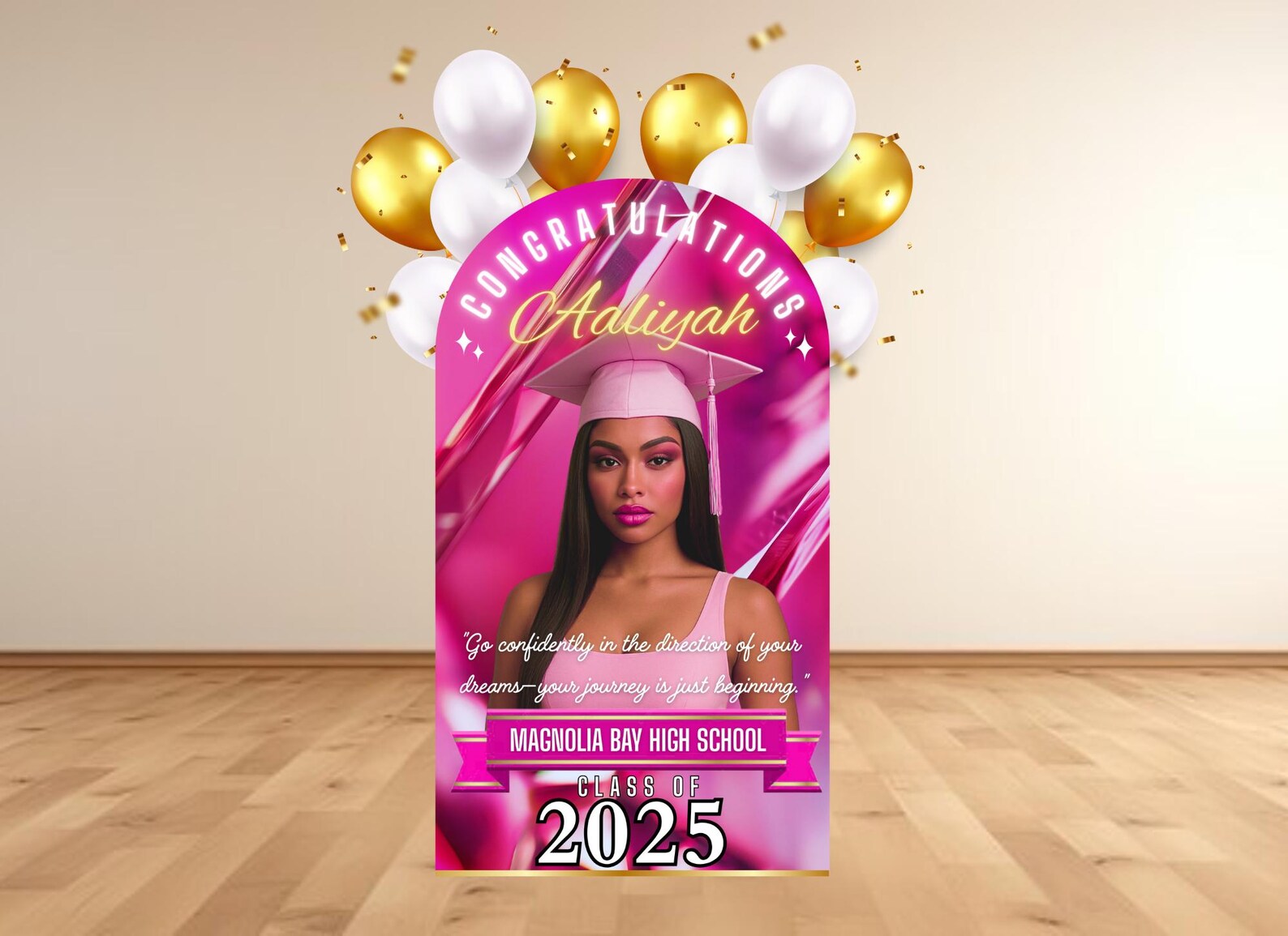 Custom Graduation Decor, Graduation Books Editable Canva, Graduate ...