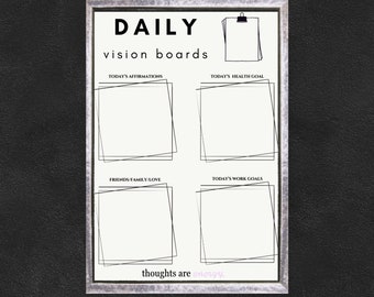 DIGITAL VISION BOARD - Etsy