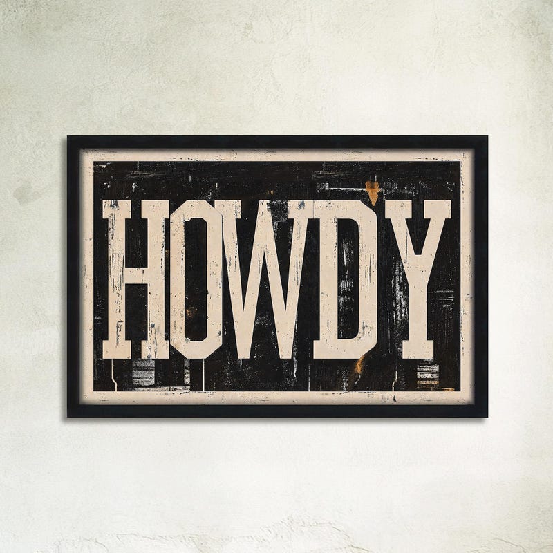 Howdy Sign - Etsy
