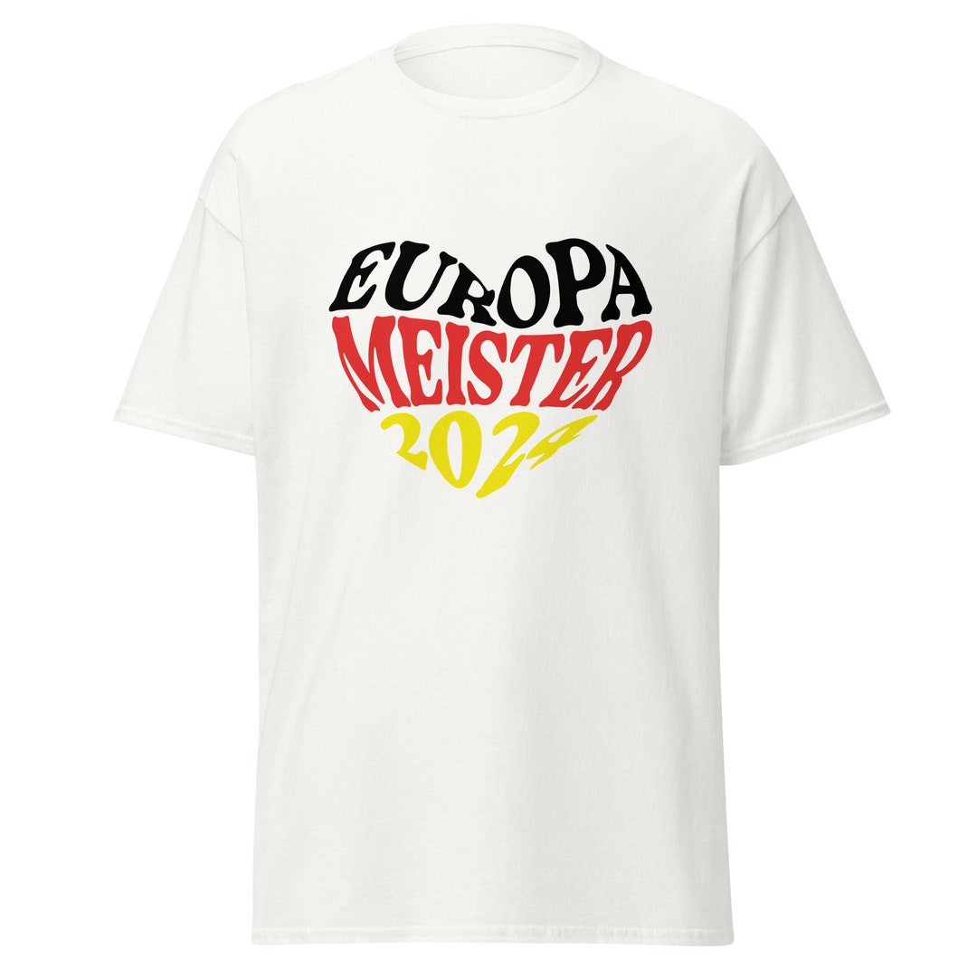 Euro 2024 T-shirt White Football Shirt Germany German - Etsy