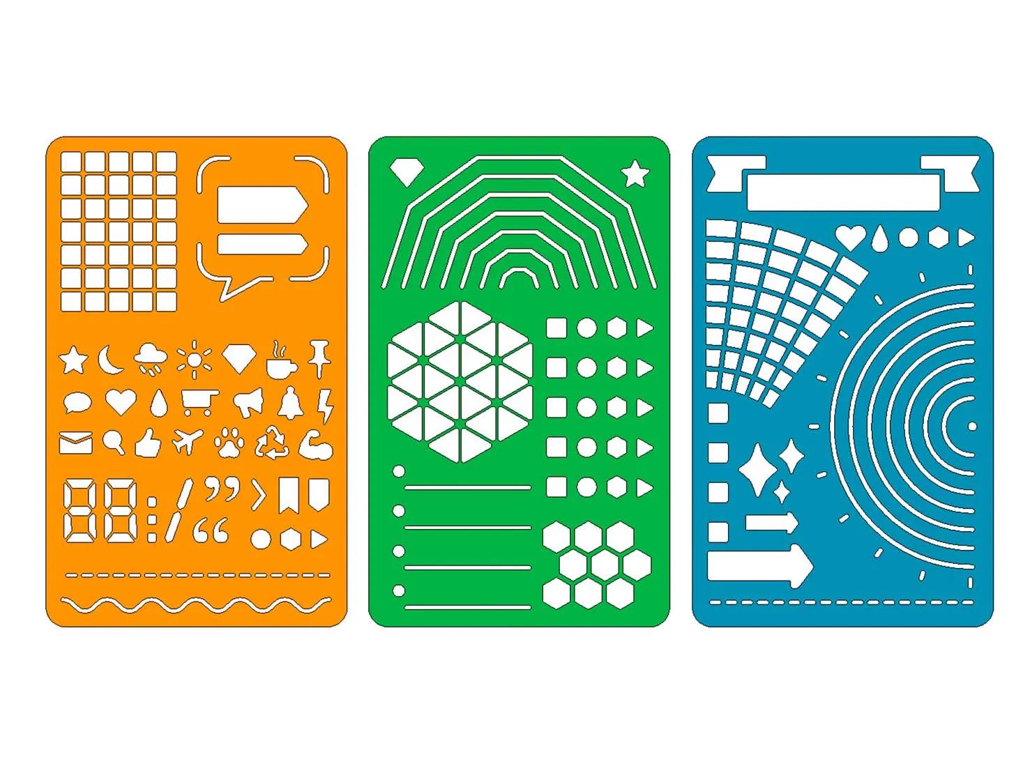 EDC Field Notes Stencil Kit. Compact and Lightweight, Perfect for ...