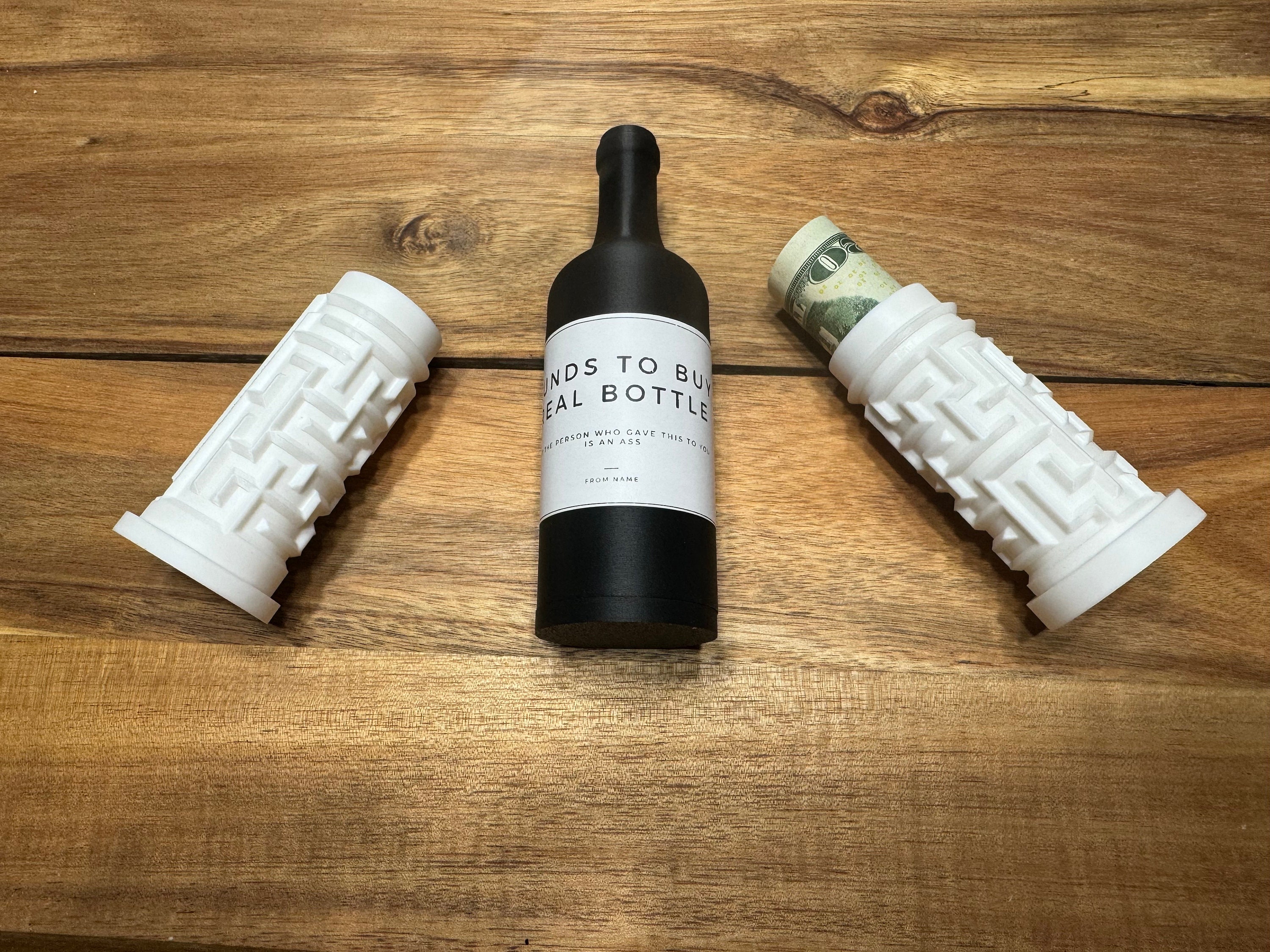 Wine Bottle Maze Puzzle Box: Customizable Gift Labyrinth - Etsy