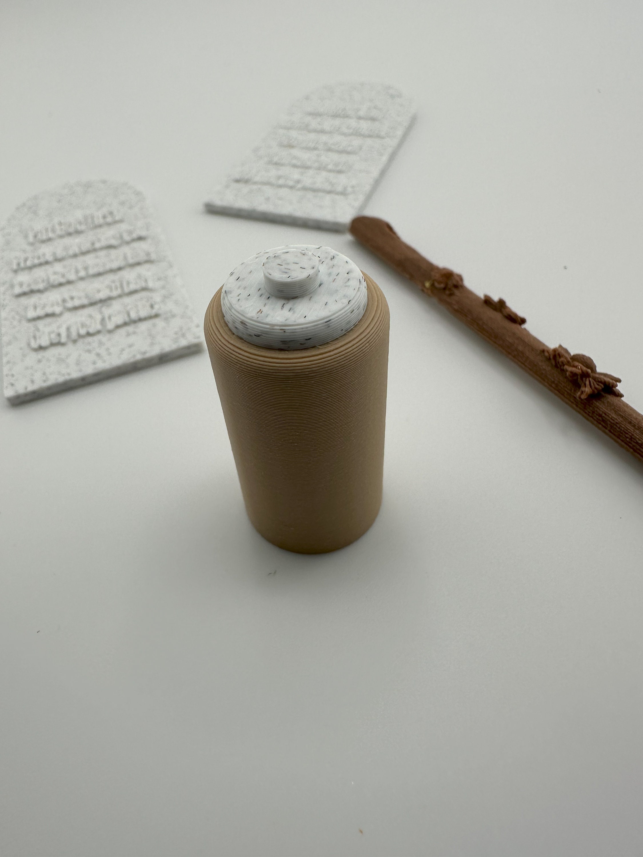 Aaron's Rod, Jar of Manna, and the 10 Commandments Tablet Contents From ...