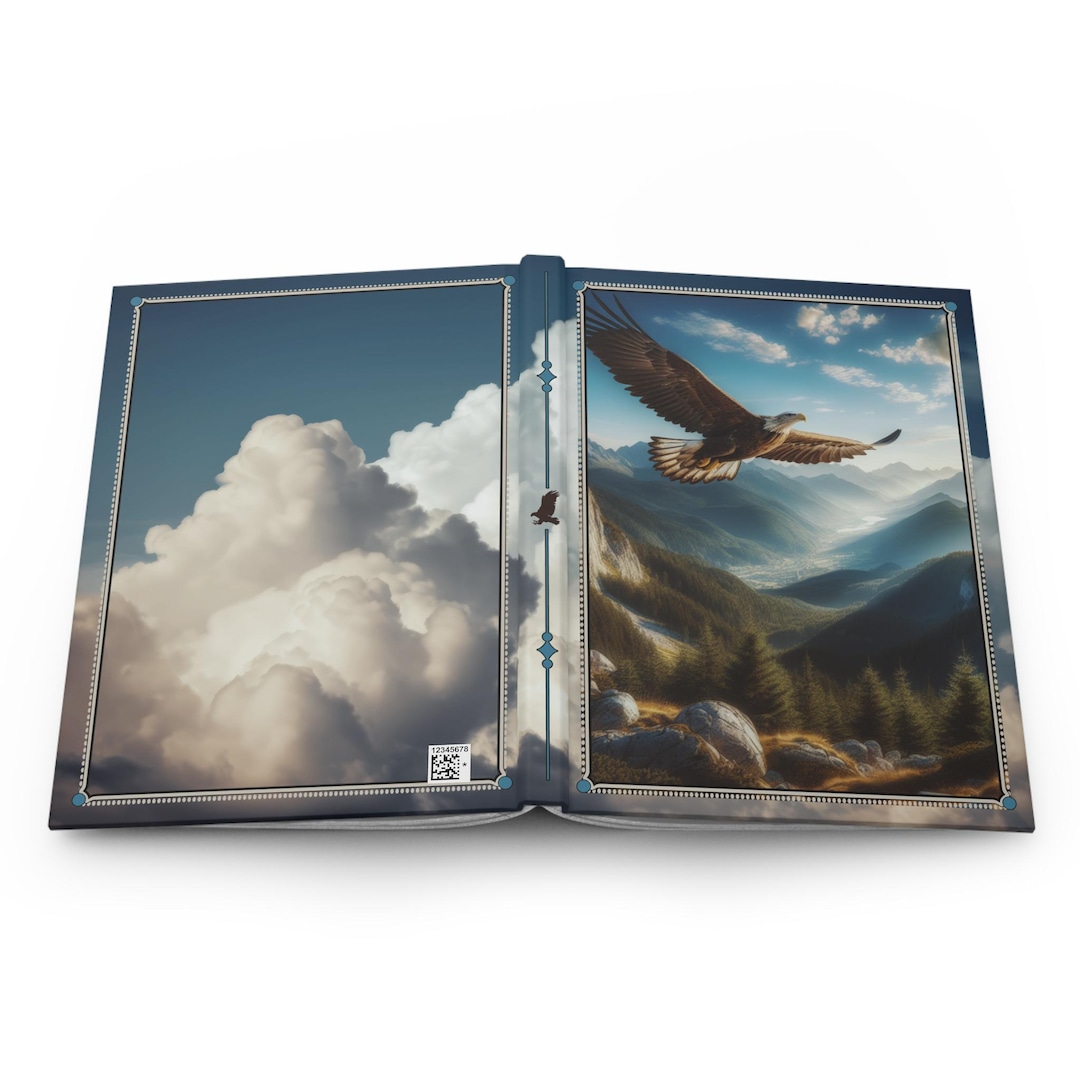 Eagle, Eagle in Flight, Mountains, Bird Lover, Gift, Eagle Journal ...