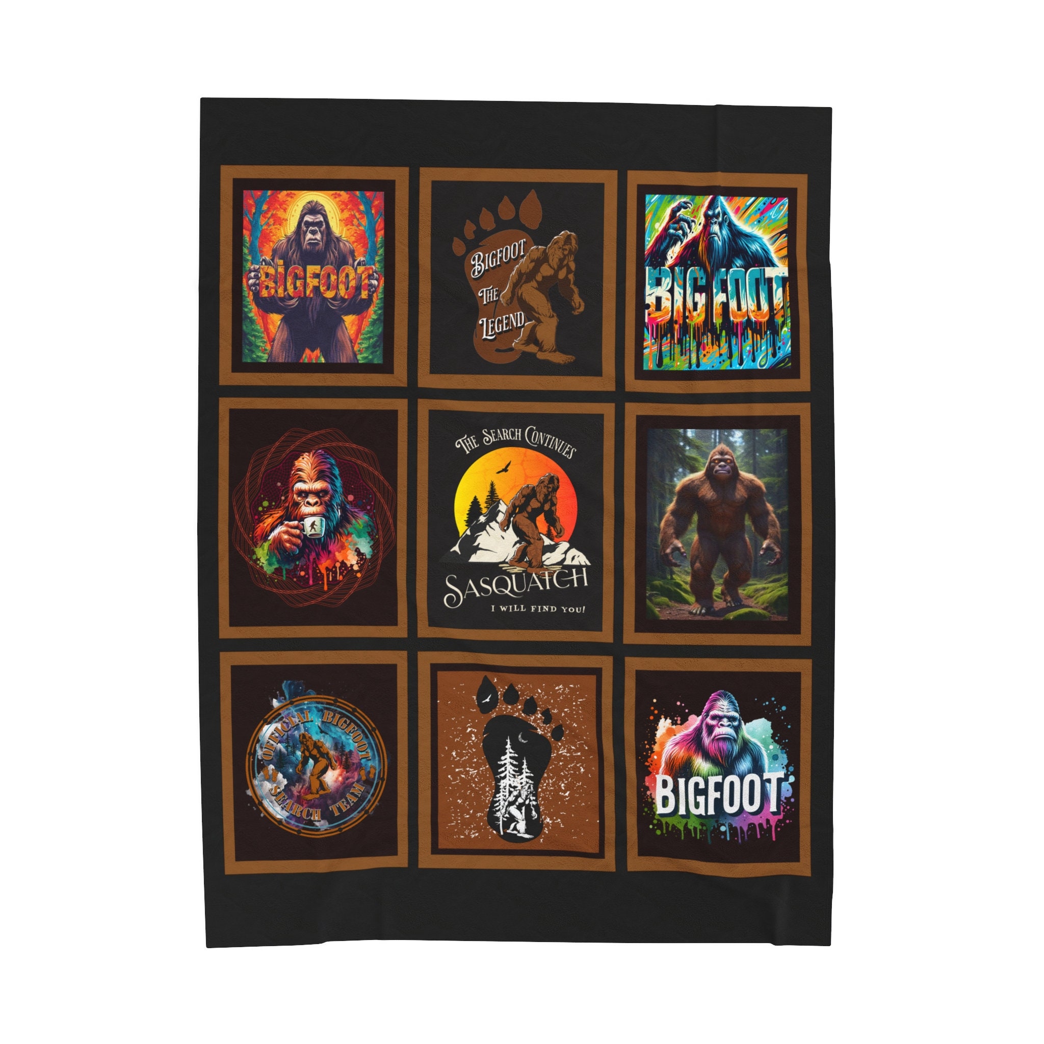 Bigfoot, Sasquatch, Bigfoot Blanket, Searching for Bigfoot, Bigfoot ...