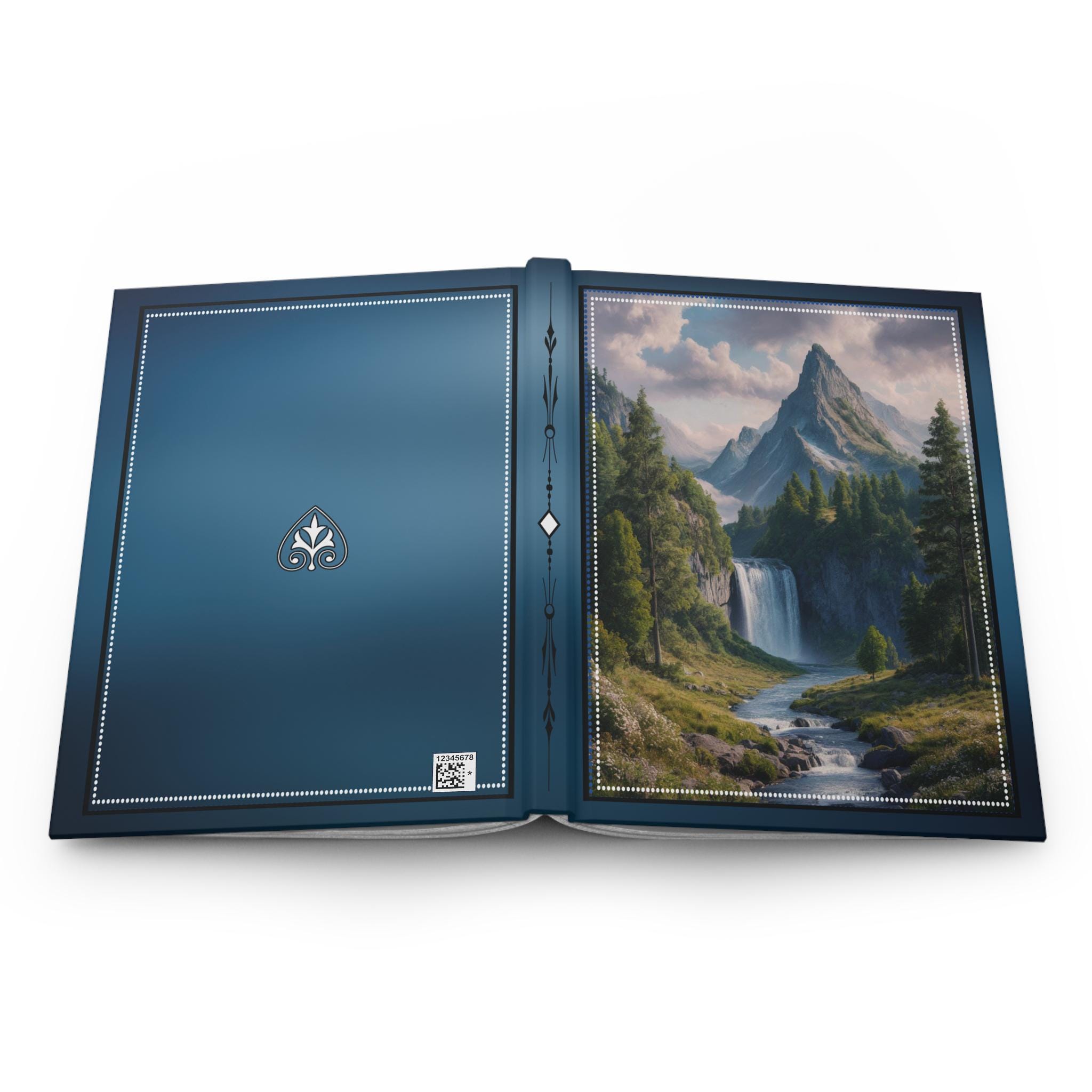 Mountains, Mountain Waterfall, Mountain Journal, Travel, Notebook ...
