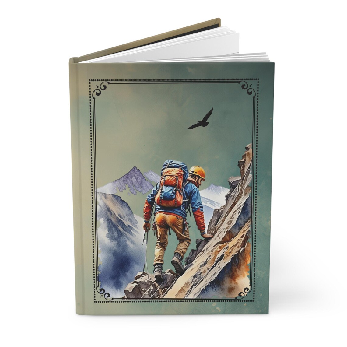 Climber, Mountain Climber, Mountain Man, Climber Journal, Notebook ...