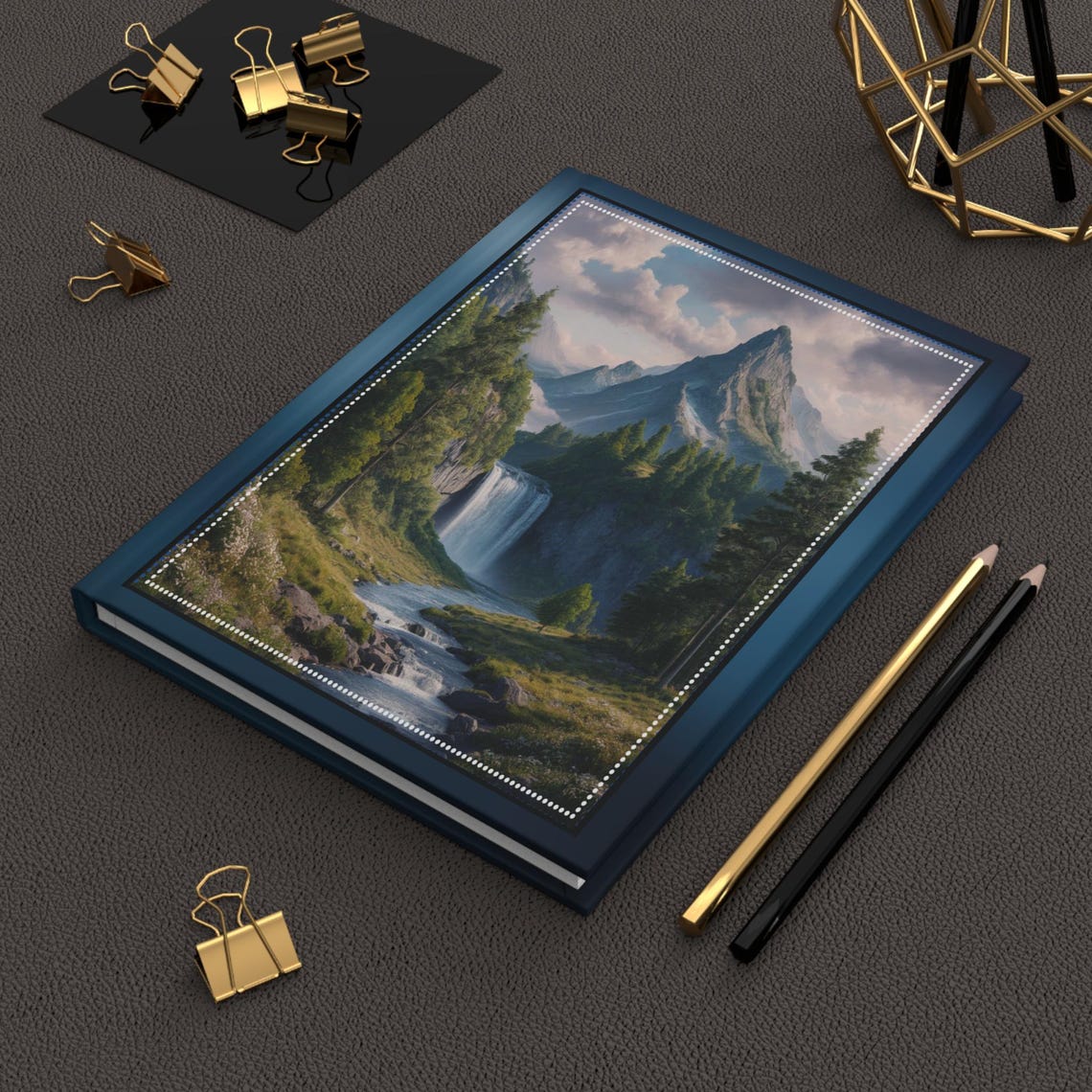 Mountains, Mountain Waterfall, Mountain Journal, Travel, Notebook ...