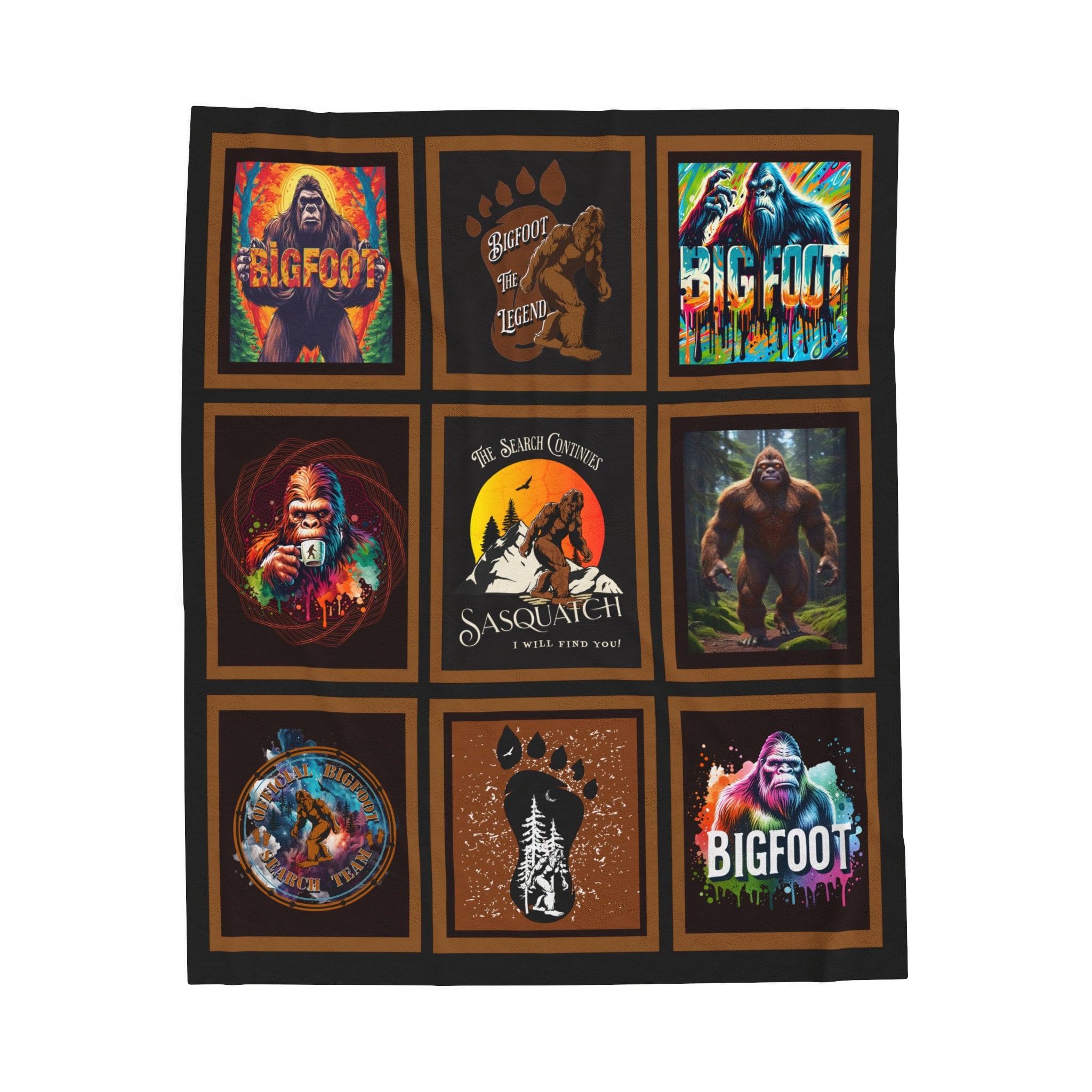 Bigfoot, Sasquatch, Bigfoot Blanket, Searching for Bigfoot, Bigfoot ...
