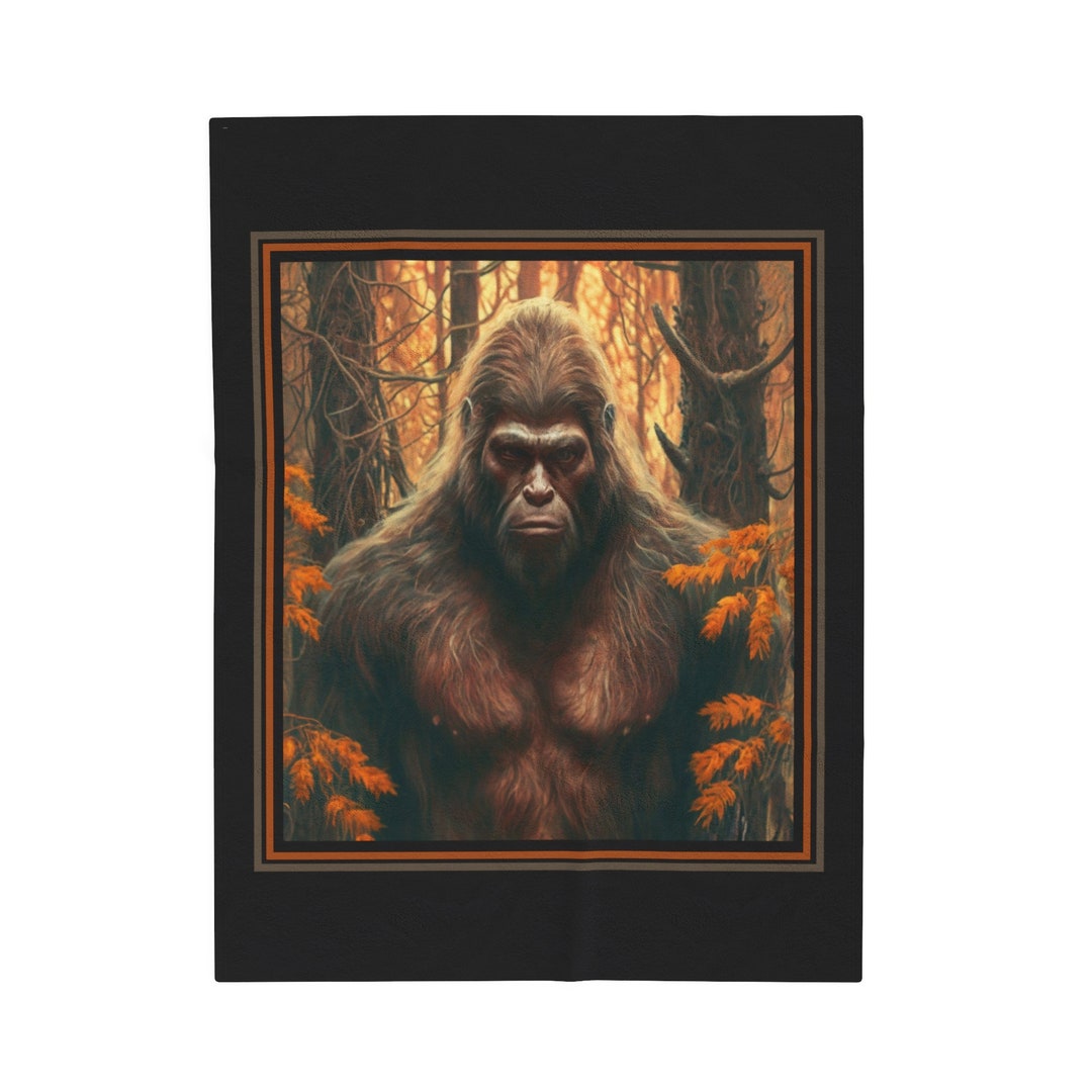 Bigfoot, Sasquatch, Bigfoot Blanket, Bigfoot Lover, Gift for Friend ...