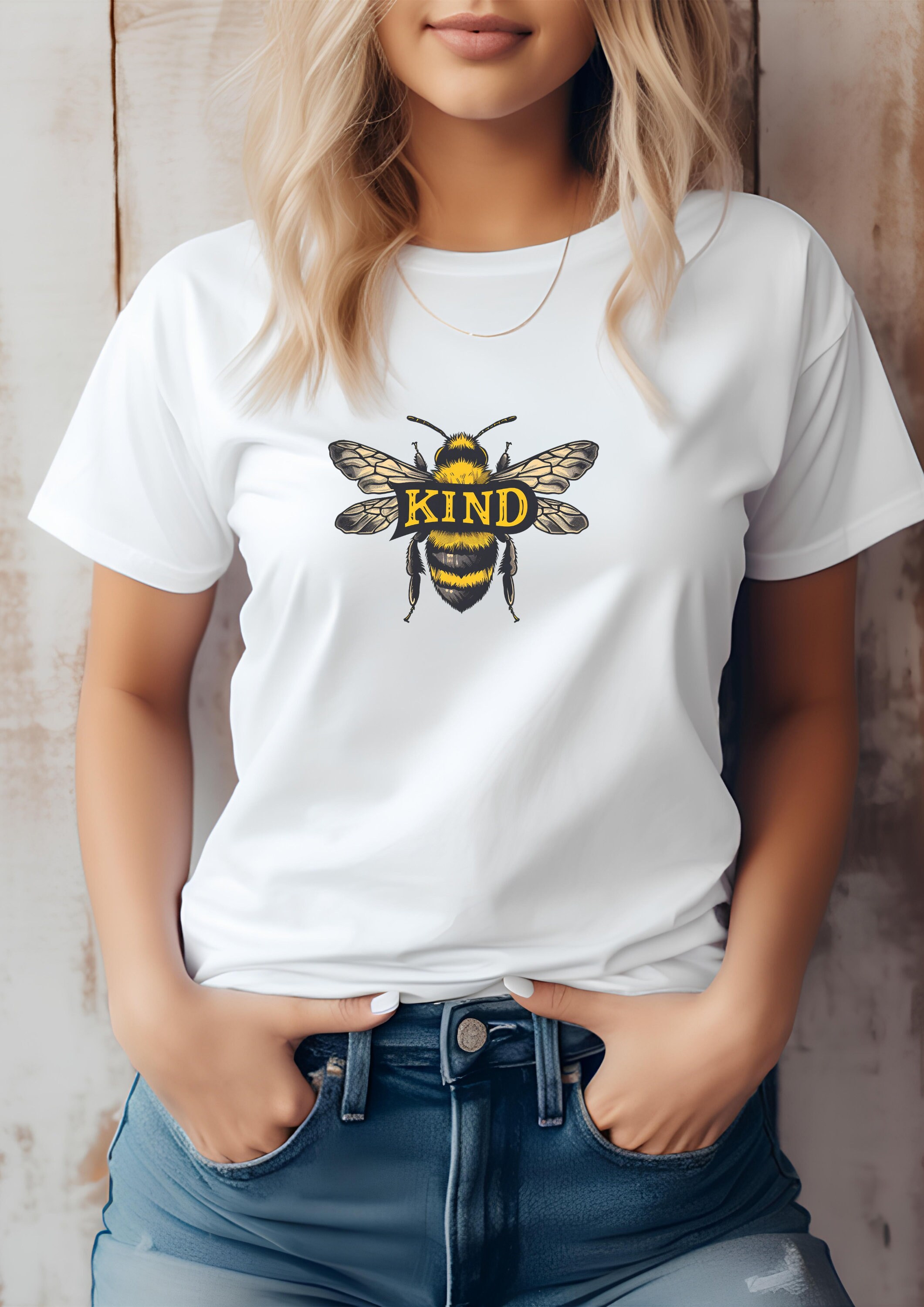 Bee Kind Digital Download, SVG, PNG, T-shirt, Sticker, Insect, Planner ...