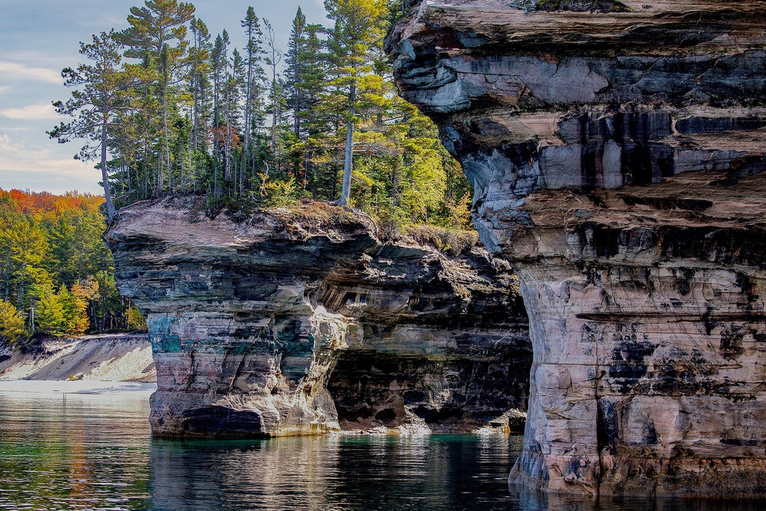 Pictured Rocks Chapel Hill Loop Basin, Munising Michigan - Etsy