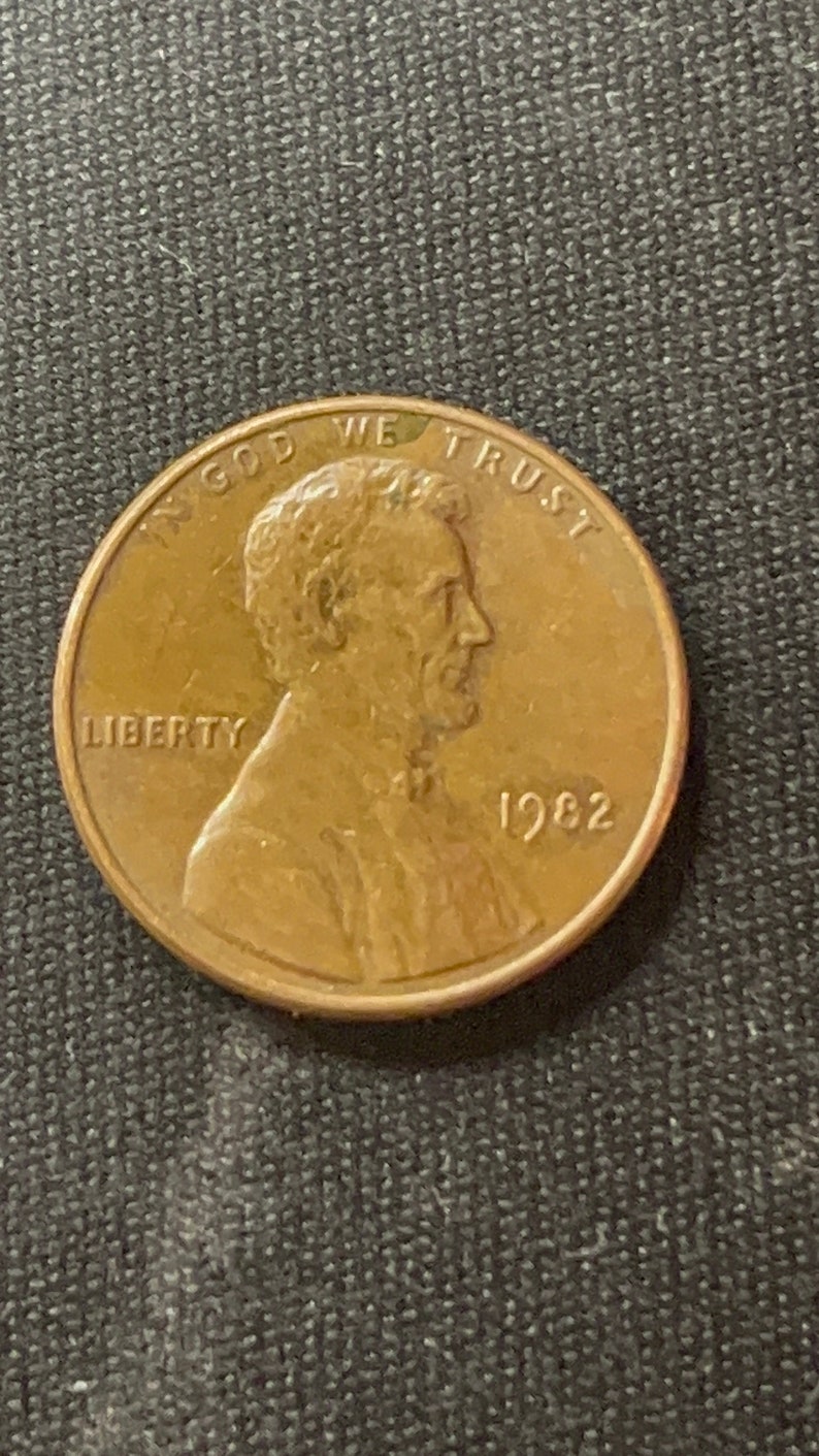 RARE FIND: 1982 Copper Lincoln Penny, Small Date, No Mint Mark 3.1g - Etsy