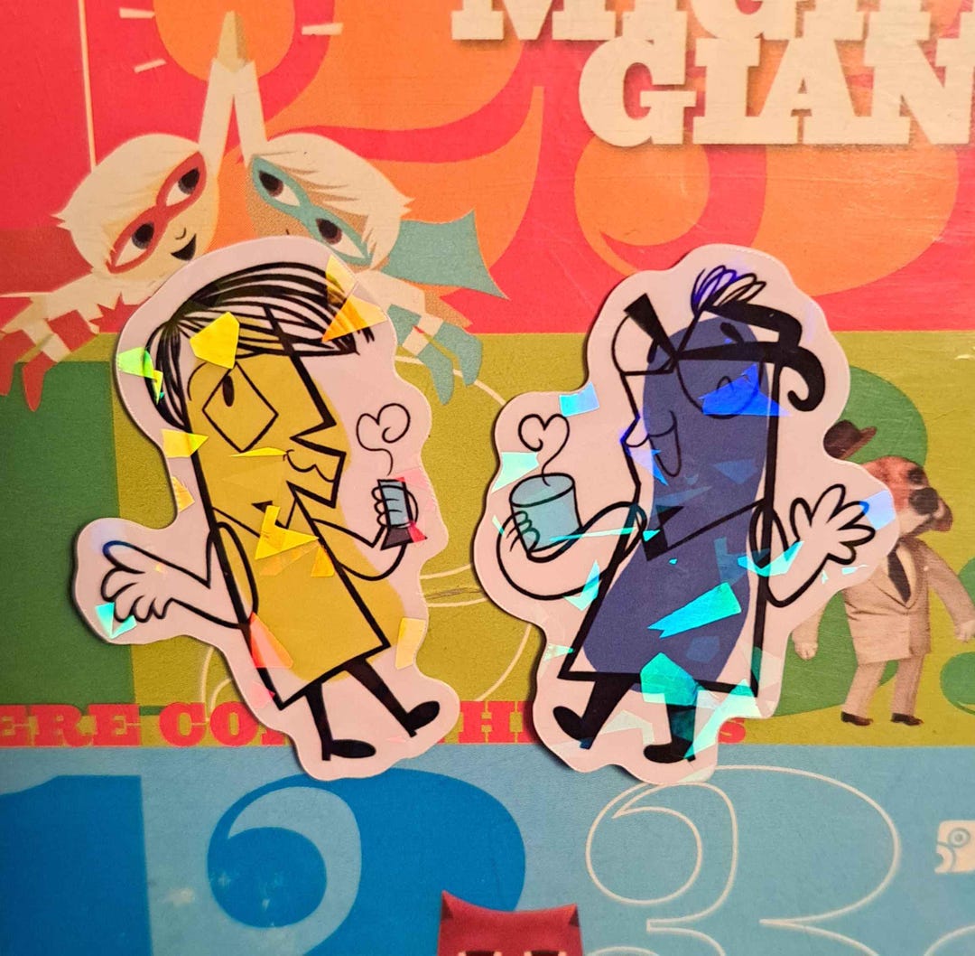 TMBG They Might Be Giants Here Comes Science Holo Stickers - Etsy