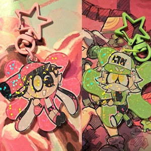 CALLIE + MARIE SURPRISE Mini Keychains - Gacha Blind Bag Mystery Holo ...
