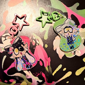 CALLIE + MARIE SURPRISE Mini Keychains - Gacha Blind Bag Mystery Holo ...